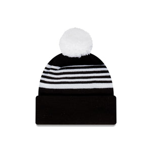 Collingwood Magpies Beanie - AFL Official Team Colour Retro Collection