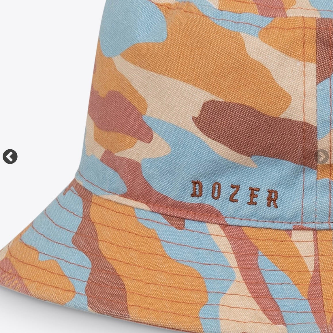 Dozer Boys Bucket Hat - Dessert Camo Print - Gibson - 50+ UPF protection