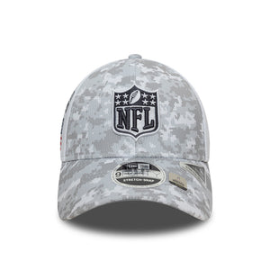 NFL Logo Hat - Grey Camouflage Salute To Service NFL 9Forty Stretch Sn