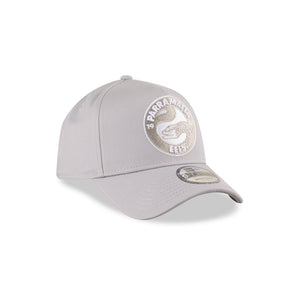 Parramatta Eels Hat - 2025 Grey White 9Forty A-Frame NRL Snapback Cap